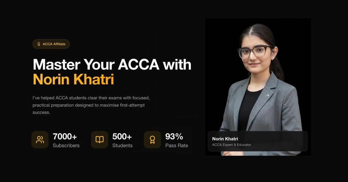 Norin Khatri — ACCA Courses